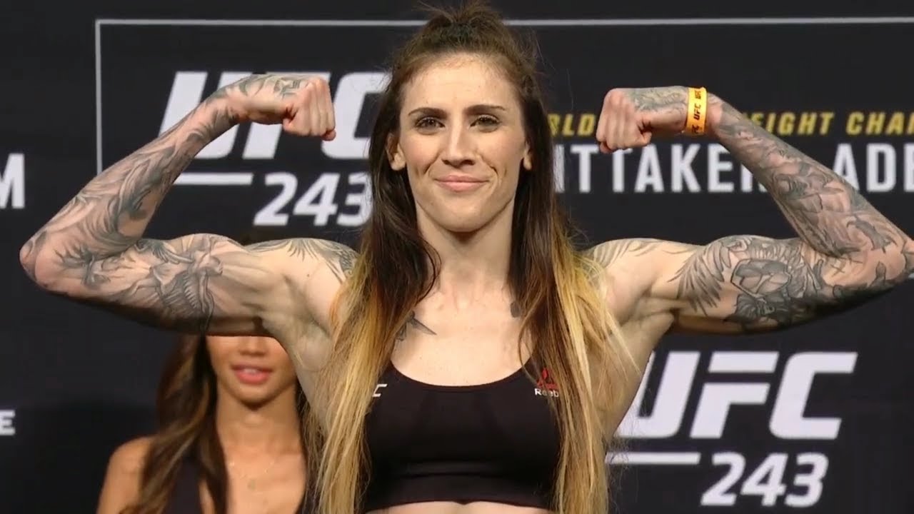 Megan Anderson vs. Zarah Fairn - Weigh-in Face-Off - (UFC 243 ...
