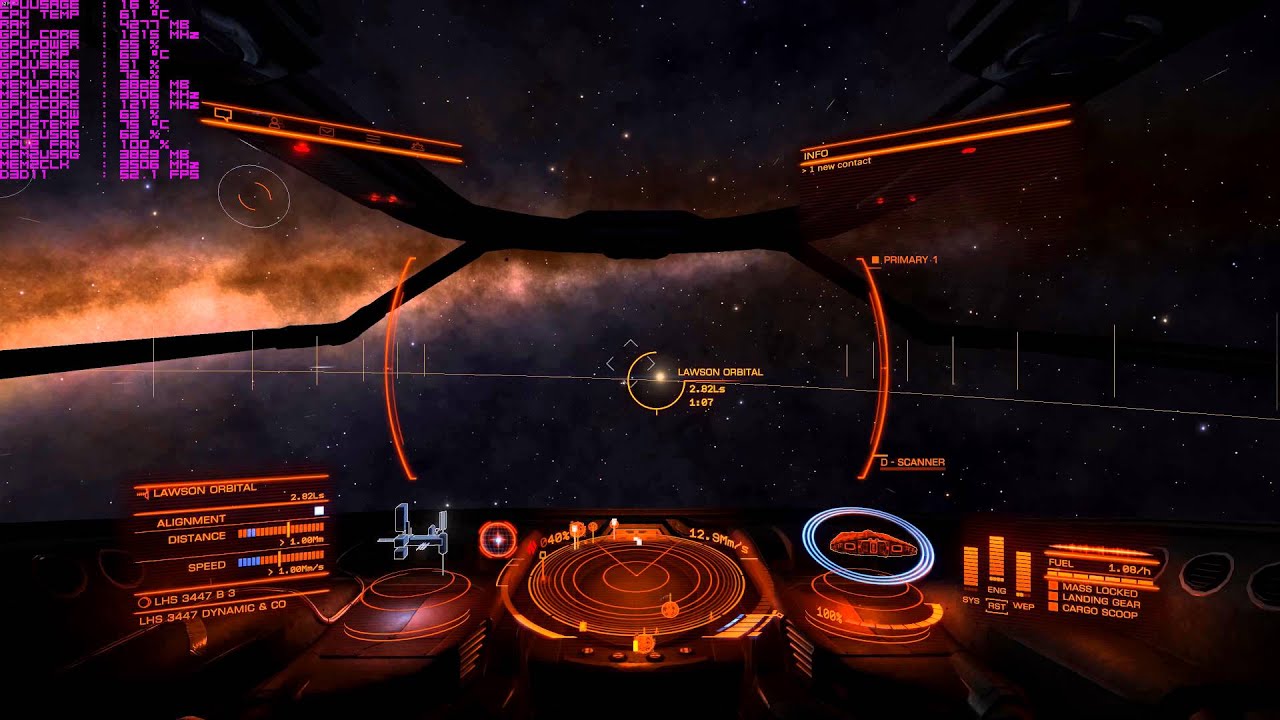 Elite Dangerous 4K 60FPS Gameplay! - YouTube