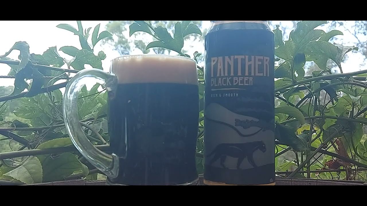 Panther Black Beer - YouTube