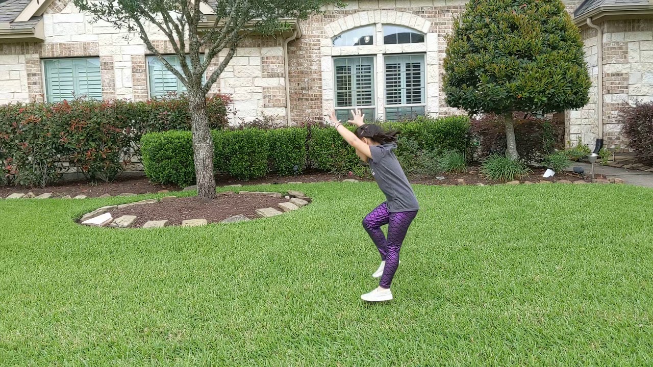 Emily running start cartwheel - YouTube