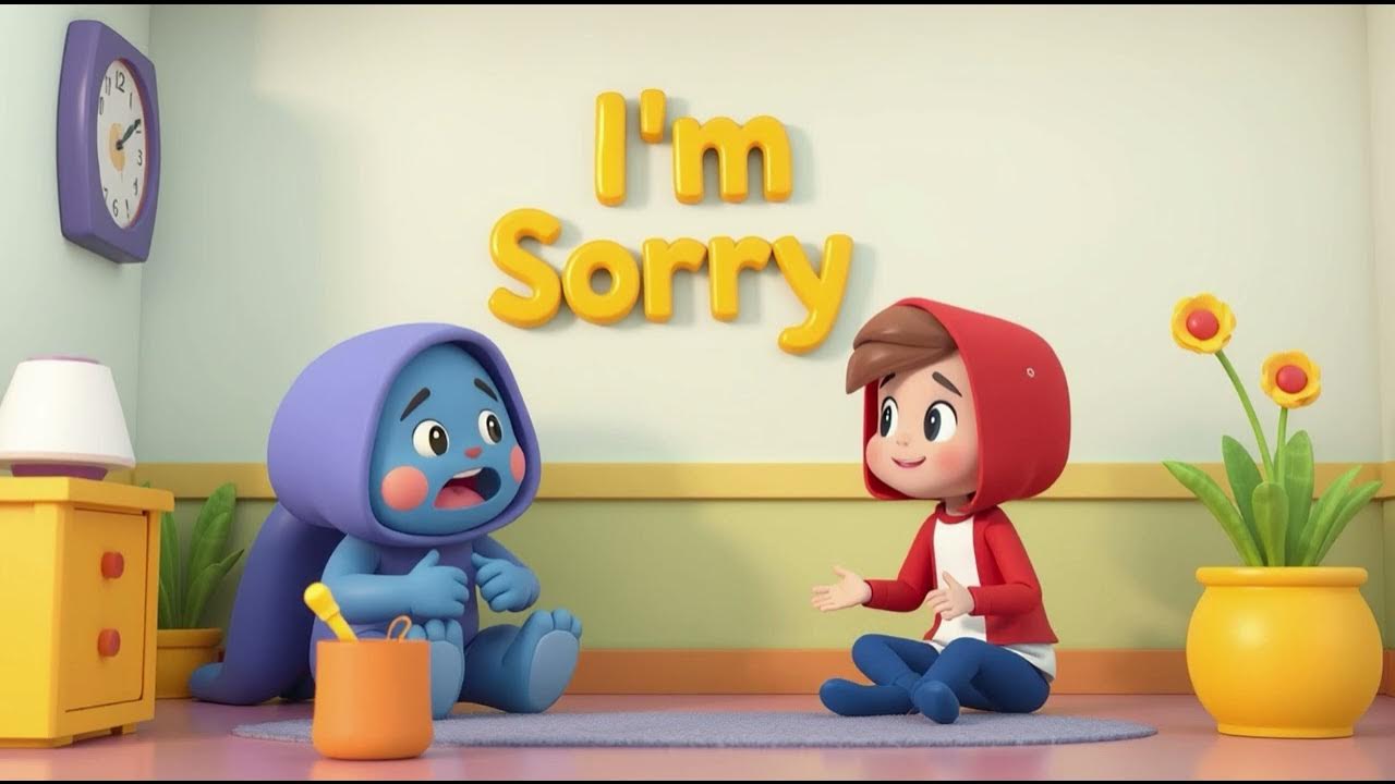 🎶 I'm Sorry Song | Nursery Rhymes & Kids Songs 🙏 - YouTube
