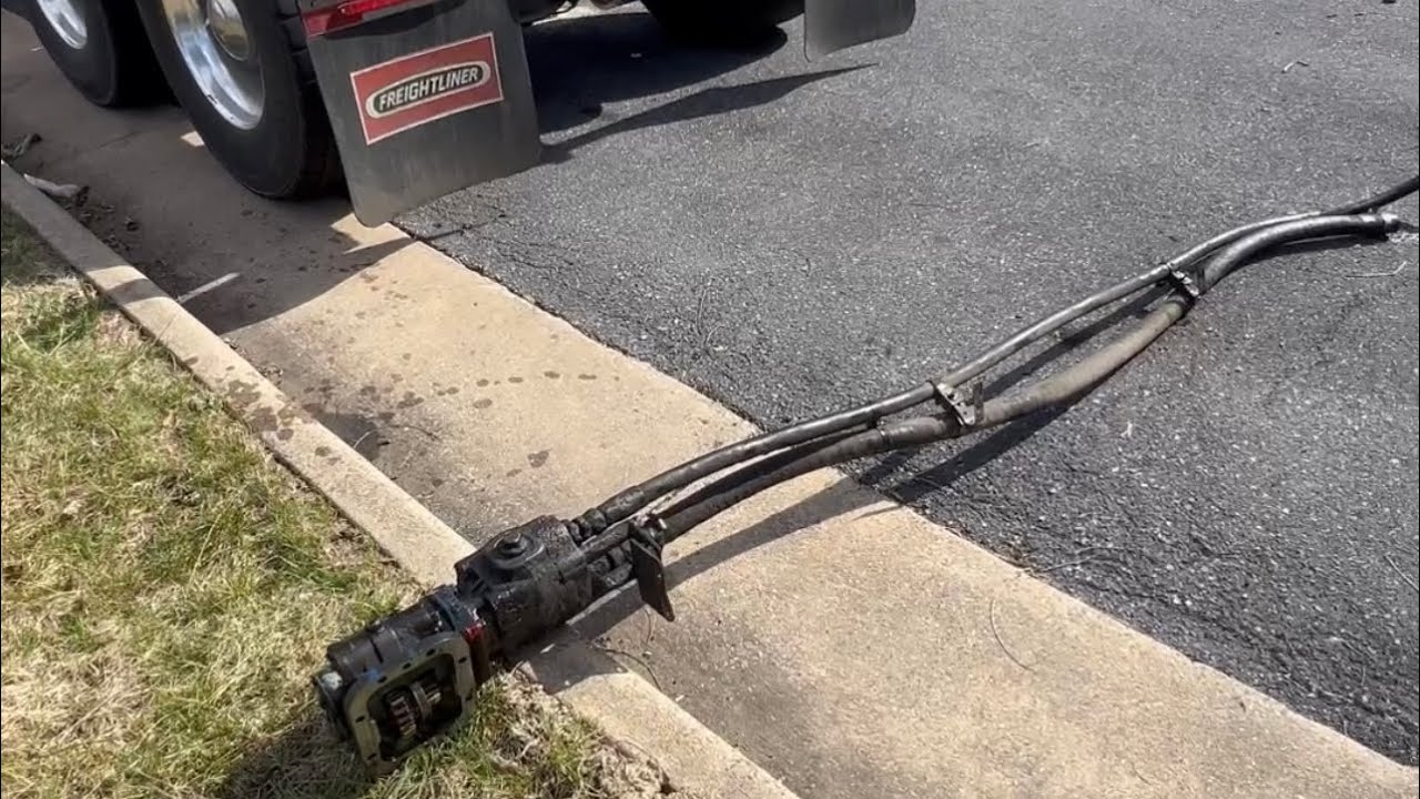 FREIGHTLINER CASCADIA PTO REMOVAL(DELETE)AND TRANNY FLUID CHANGE OUT# ...