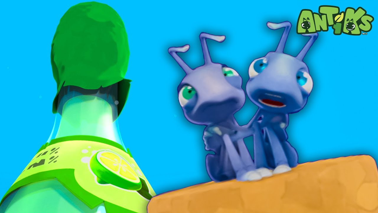 Ant Bottle Rocket To The MOON! | Antiks 🐜 | Action Cartoons For Kids ...