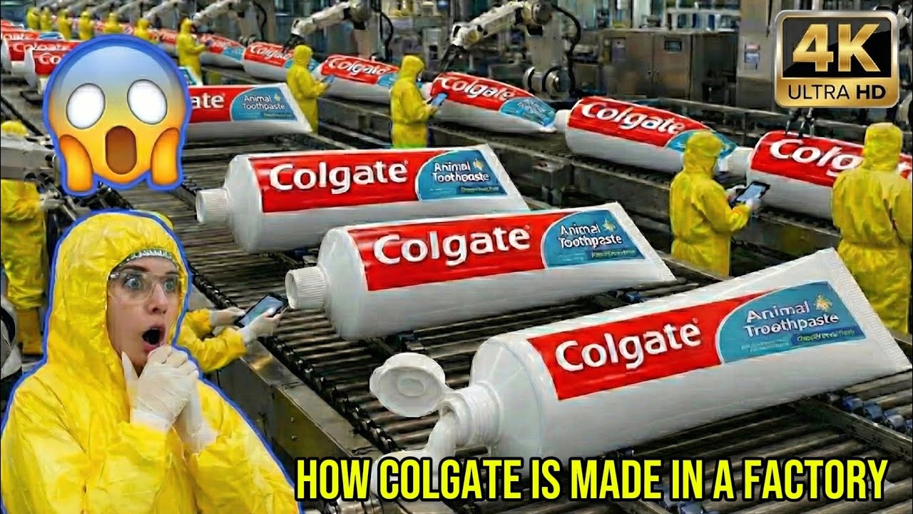 How Colgate Is Made in a Factory | Complete Manufacturing Process - YouTube