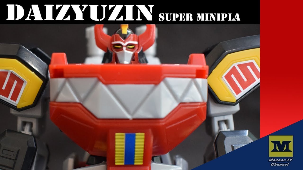DAIZYUZIN Super MiniPla (Mini Megazord) Review ! - YouTube