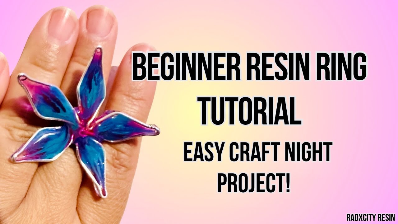 Easy UV Resin Tutorial | How to make Resin Jewelry | Beginner Friendly ...