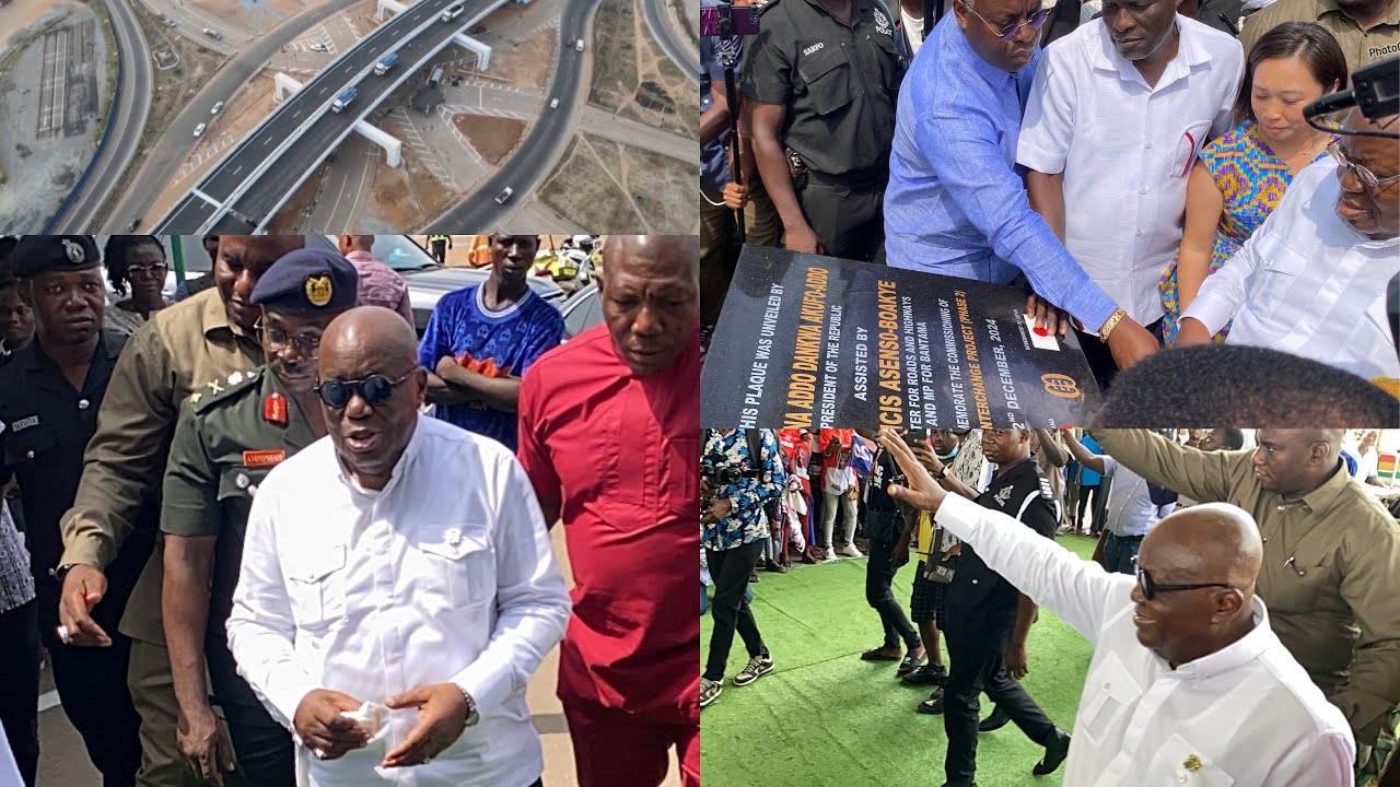 President Akuffo Addo Storms Tema To Commission Biggest Motorway ...