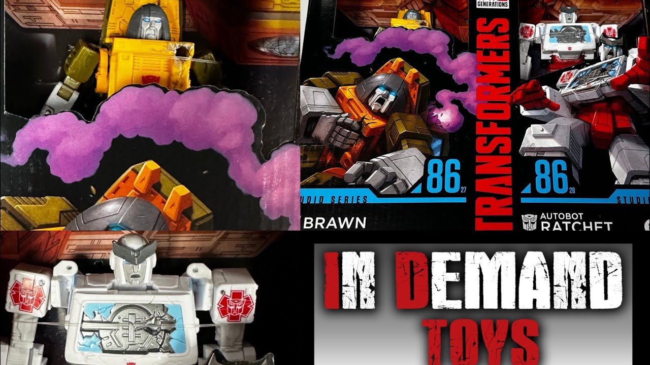 New transformers studio series dead ratchet and brawn revealed. New ...