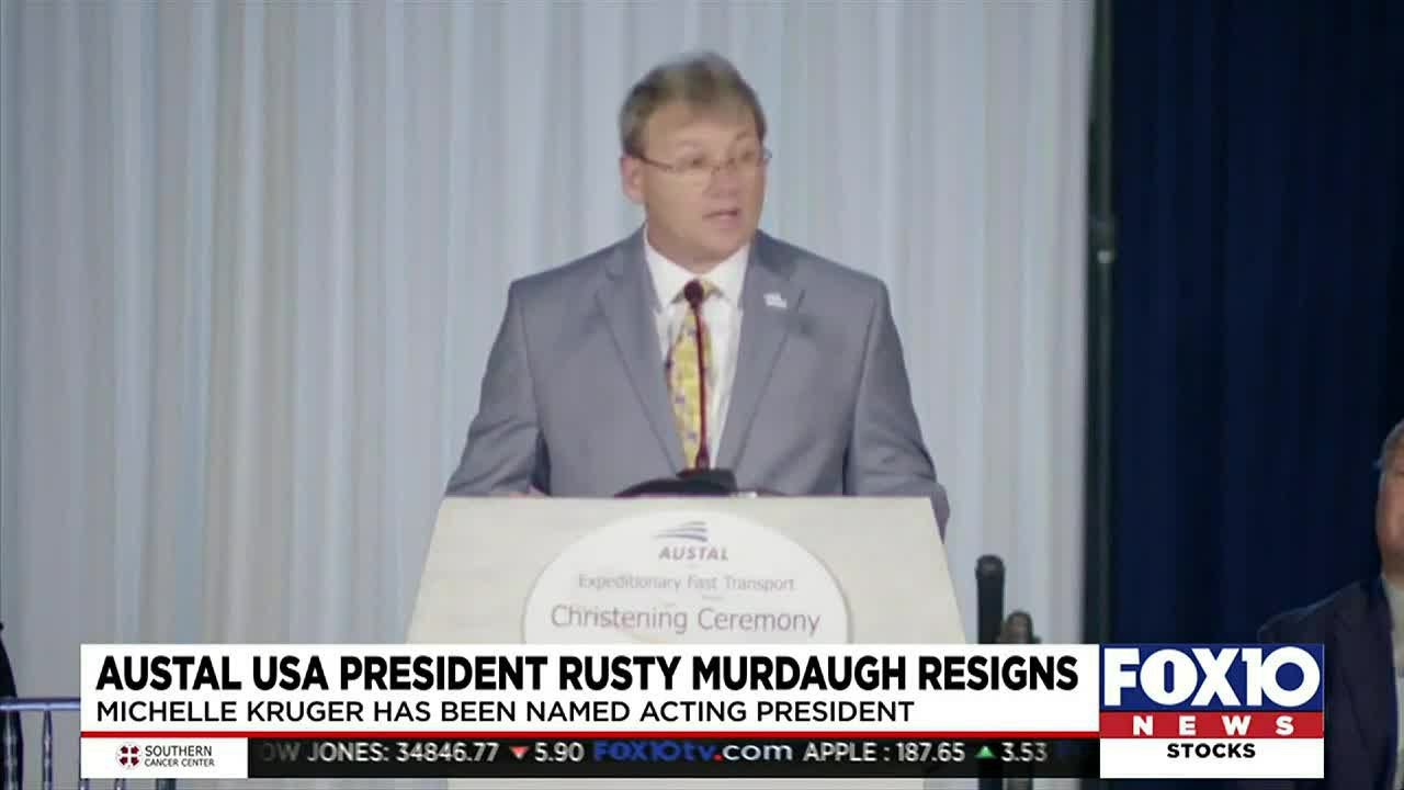 Austal USA President Rusty Murdaugh resigns - YouTube