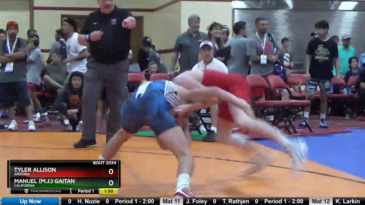 16U 126 Tyler Allison Arizona Vs Manuel (m.j.) Gaitan California - YouTube