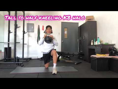Tall to Half Kneeling KB Halo - YouTube