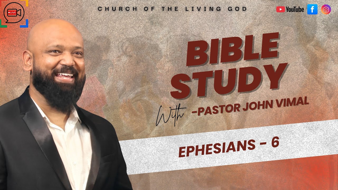 Ephesians 6 || Bible Study || 8th Oct 2025 #biblestudy #ephesians - YouTube