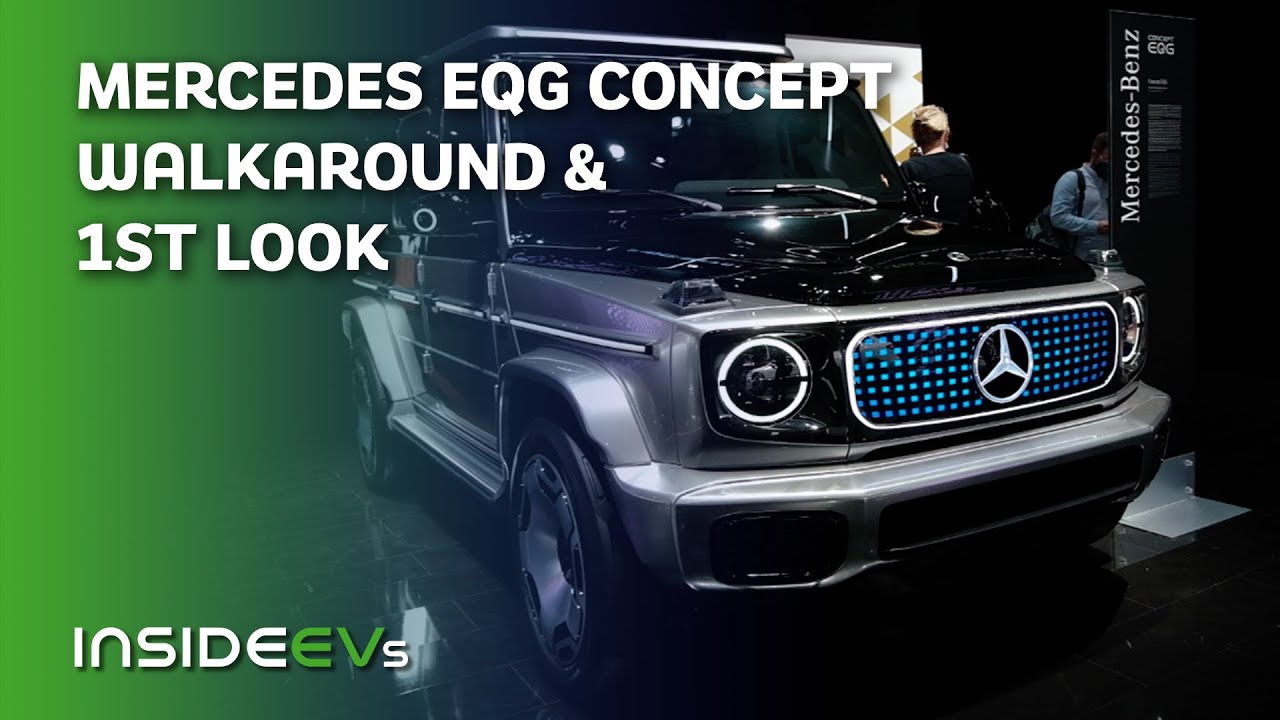 Mercedes-Benz EQG Concept (Electric G-Class): InsideEVs First Look ...