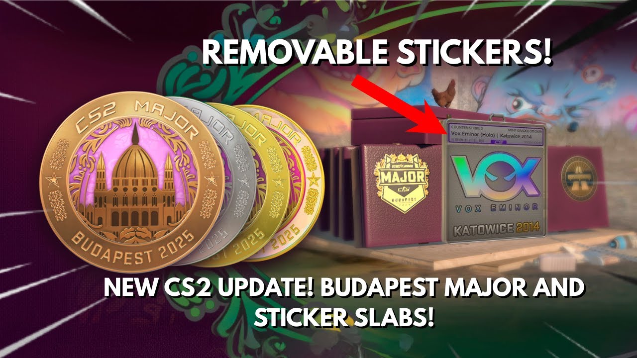 STAGE 1 BUDAPEST MAJOR PICKEMS! NEW UPDATE! REMOVABLE STICKERS, NEW ...