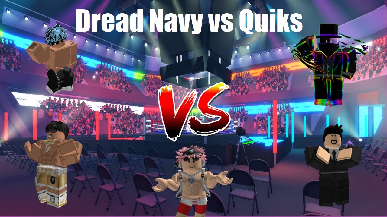 'Dread Navy' vs 'Quiks' Full Boxing Match Streamed (Roblox Boxing Beta ...