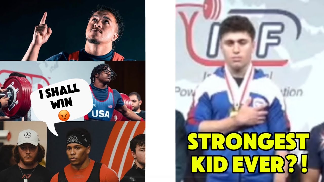 STRONGEST Kid Ever…?! + 93kg Junior BATTLE @ PA Nats | IPF News - YouTube