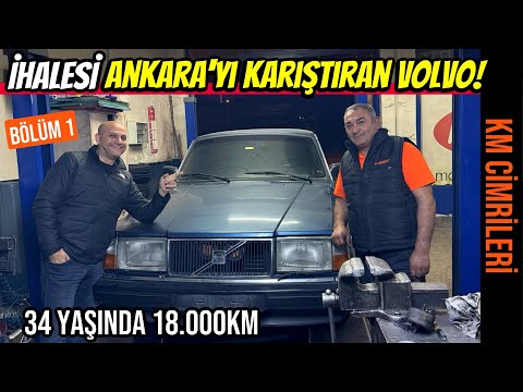 KM CİMRİLERİ | 18.000km 1992 Volvo 240 Station | Volvocu Mustafa Usta Geri Döndü!