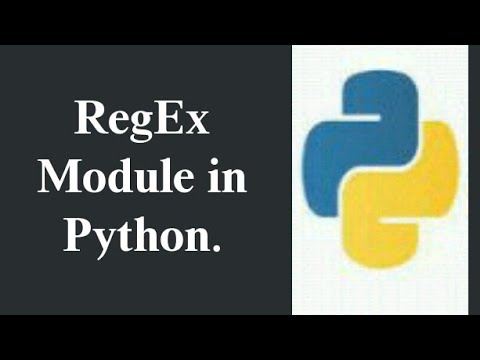 RegEx (Regular Expression) module in Python in Hindi. - YouTube