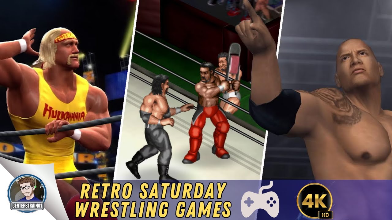 Retro Saturday | Wrestling Games Classic to 360 - YouTube