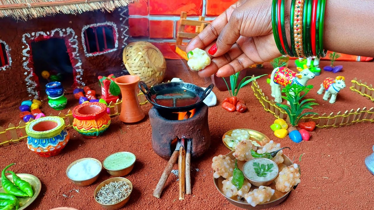 Miniature Sabudana Wada recipe|How to make sabudana wada# ...