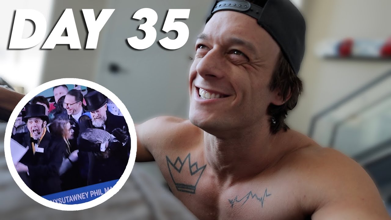 Did the Chipmunk see his Shadow or Not!? | Day 35/75 - YouTube