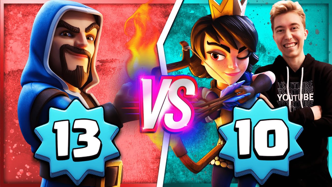 MAKE LEVEL 13’s CRY with LEVEL 10 CARDS! BEST LOG BAIT in CLASH ROYALE ...