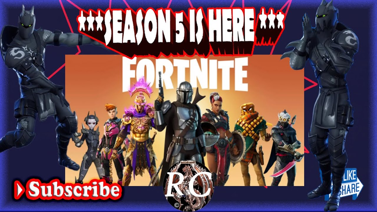 ***LIVE*** CHAPTER 2 SEASON 5 IS HERE **** FIRST LOOK AND GAMEPLAY ...