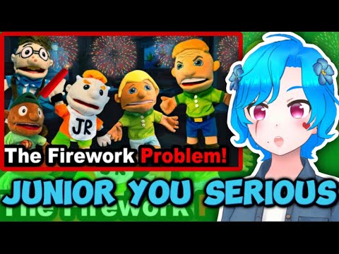 JUNIOR LIT A FIREWORK IN THE HOUSE! | SML Movie: The Firework Problem ...
