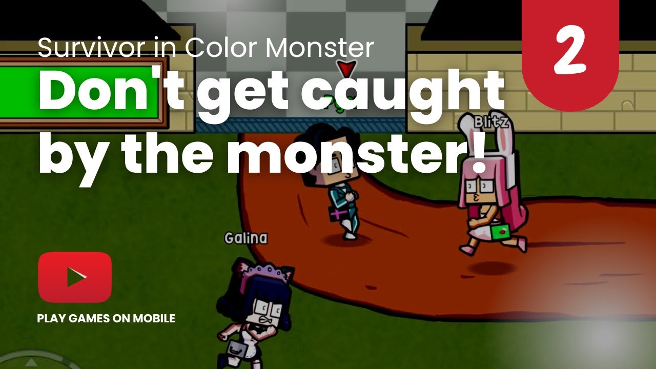 Don't get caught by the monster ! | How to play Survival in Color ...