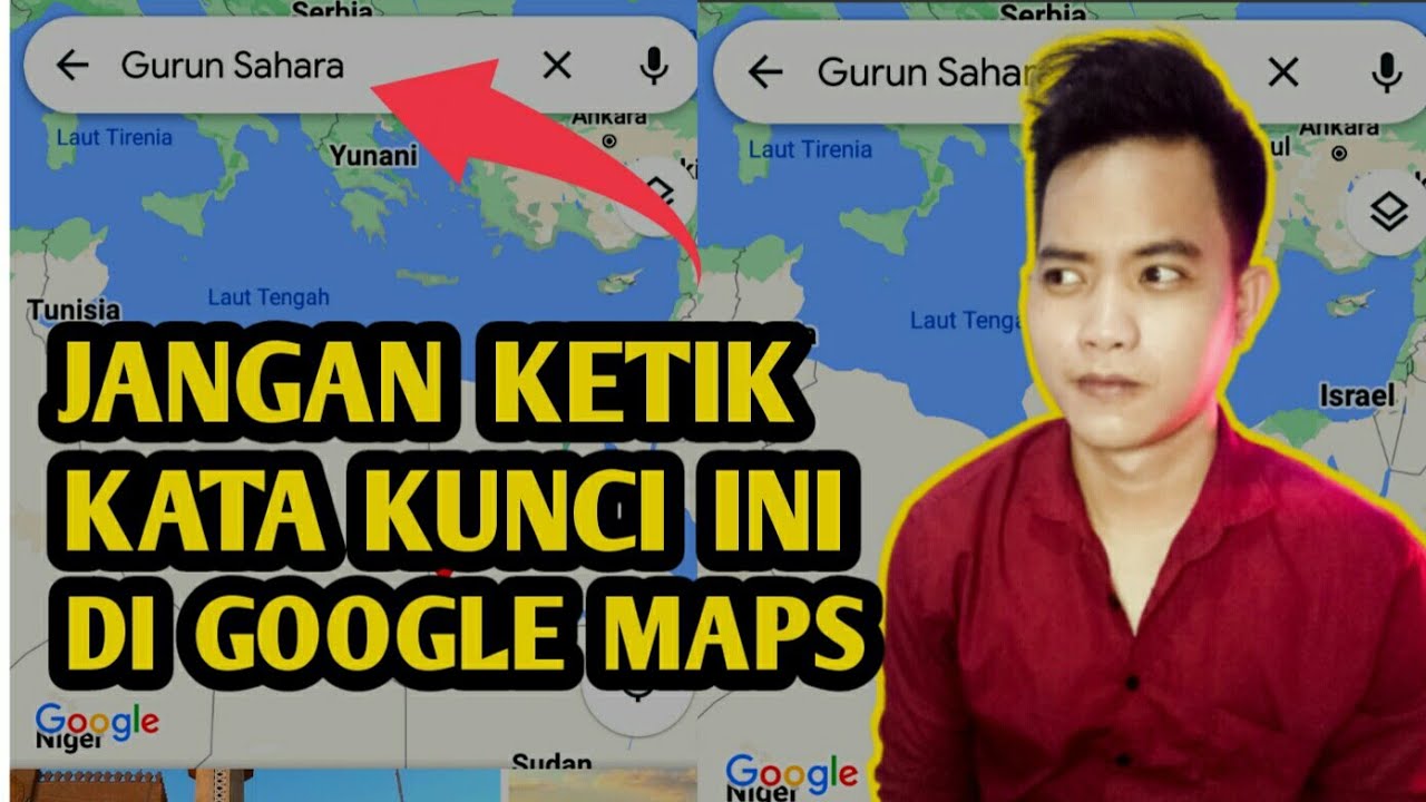 GURUN SAHARA GOOGLE MAPS ? - YouTube