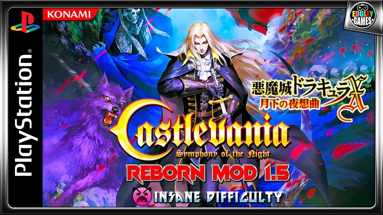 SOLO NEW 3DS Castlevania: Symphony of the Night REBORN MOD v1.5 (PS1 ...
