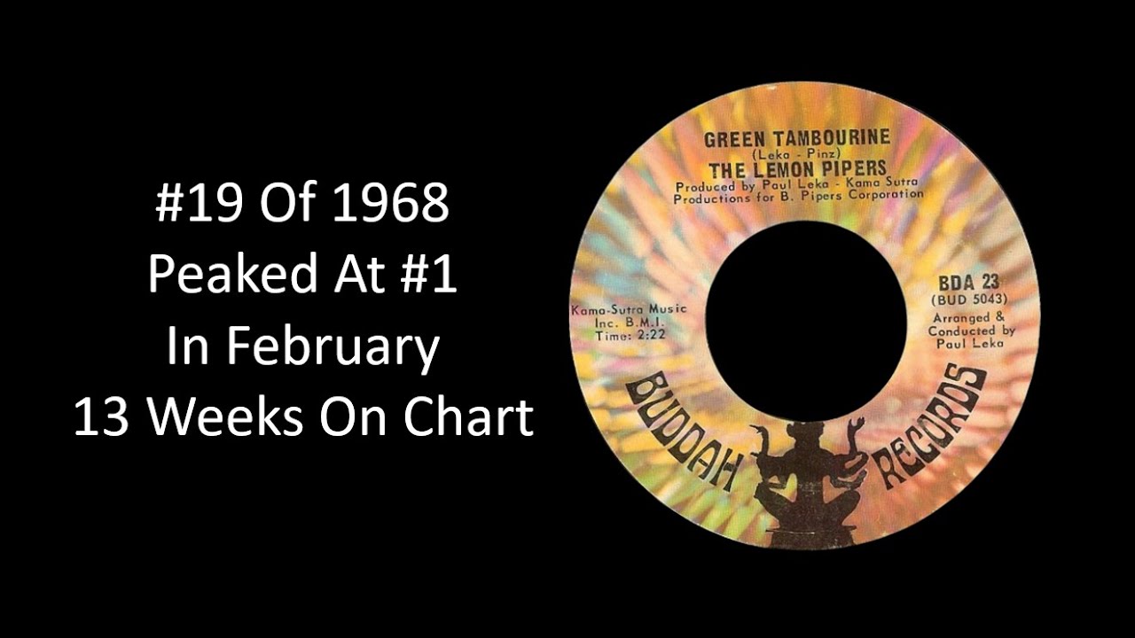 #19 Of 1968 - The Lemon Pipers - Green Tambourine - YouTube