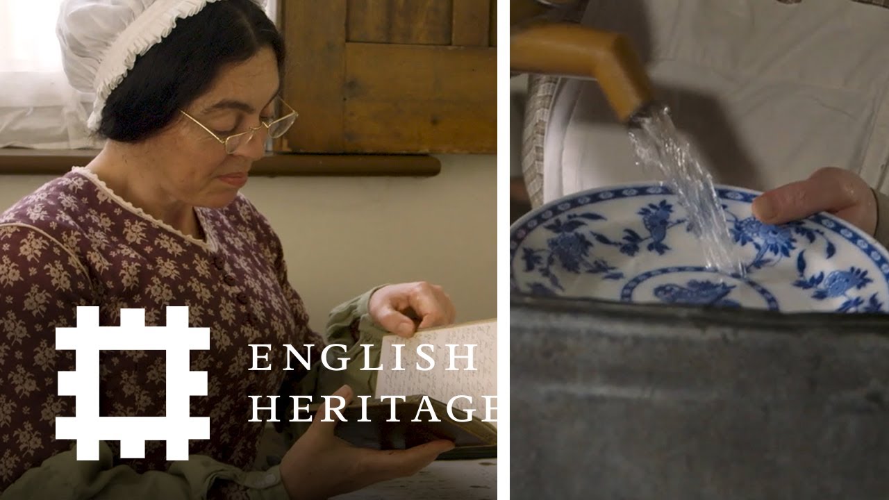 How to Wash Up - The Victorian Way - YouTube