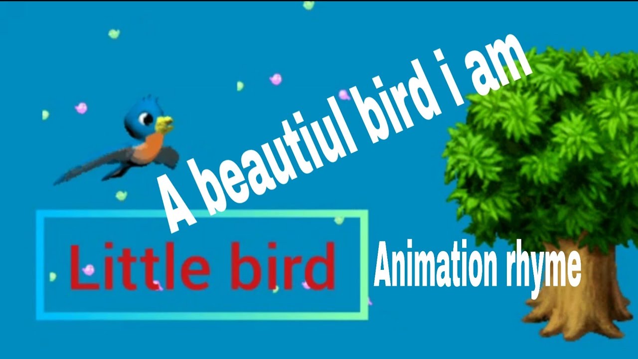 LITTLE BIRD#BIRD LITTLE BIRD I AM#ANIMATION RHYME#SHEEBA P - YouTube