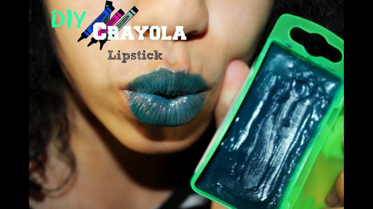 DIY CRAYON LIPSTICK !! - EASY TUTORIAL - YouTube