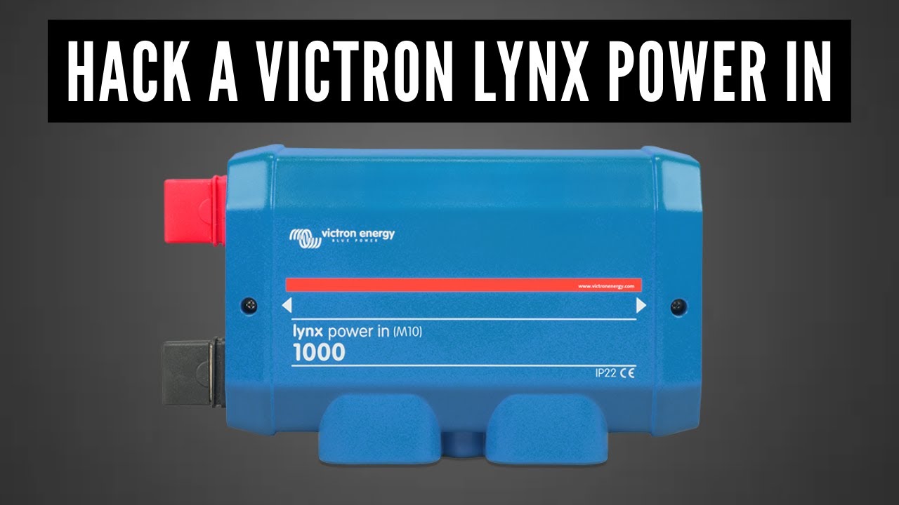 How to Hack a Victron Lynx Power In #victronenergy - YouTube