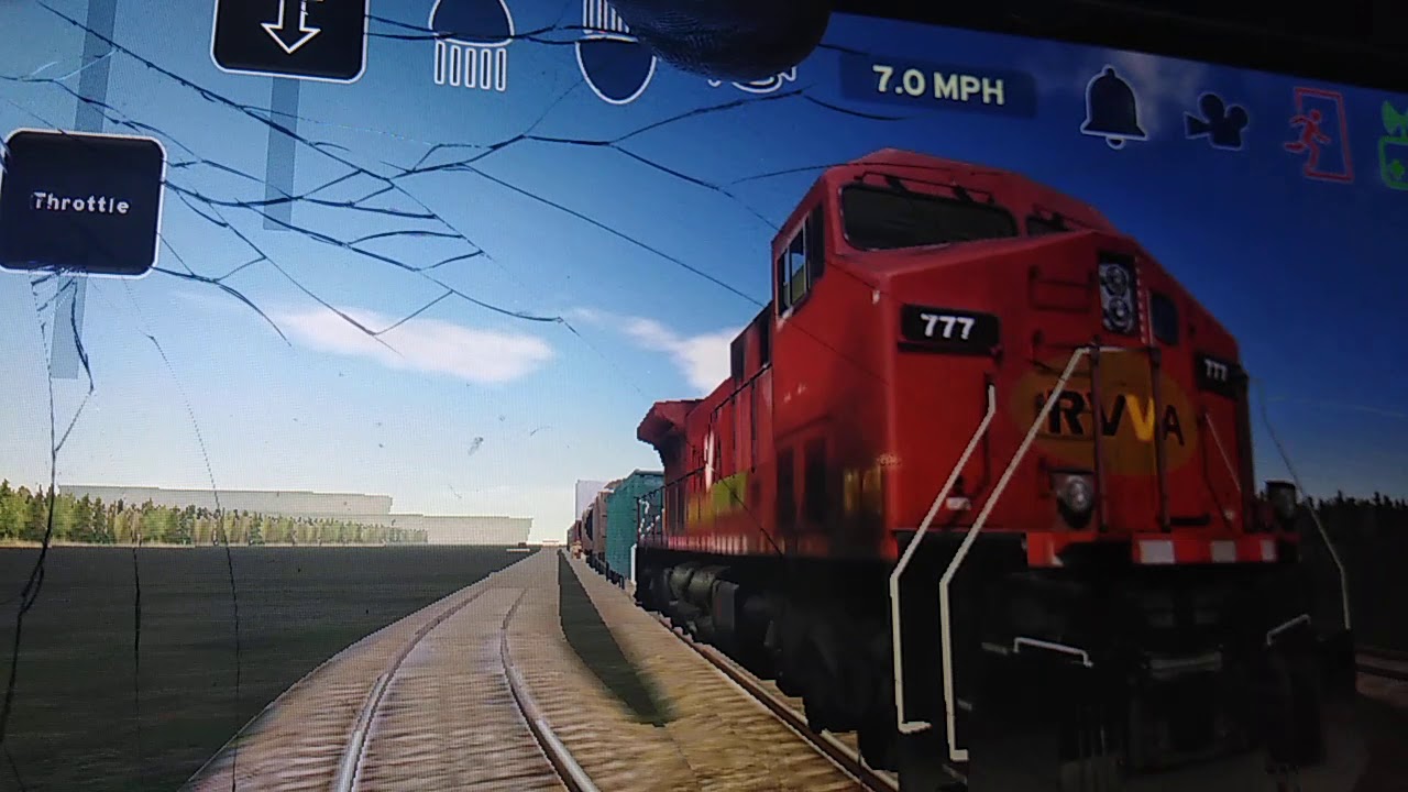 The awr 777 (train and yard simulator) - YouTube