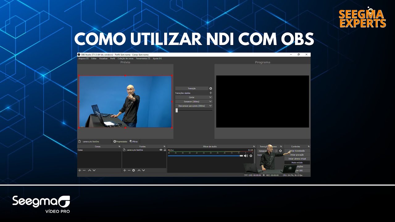 Como utilizar NDI com OBS - YouTube