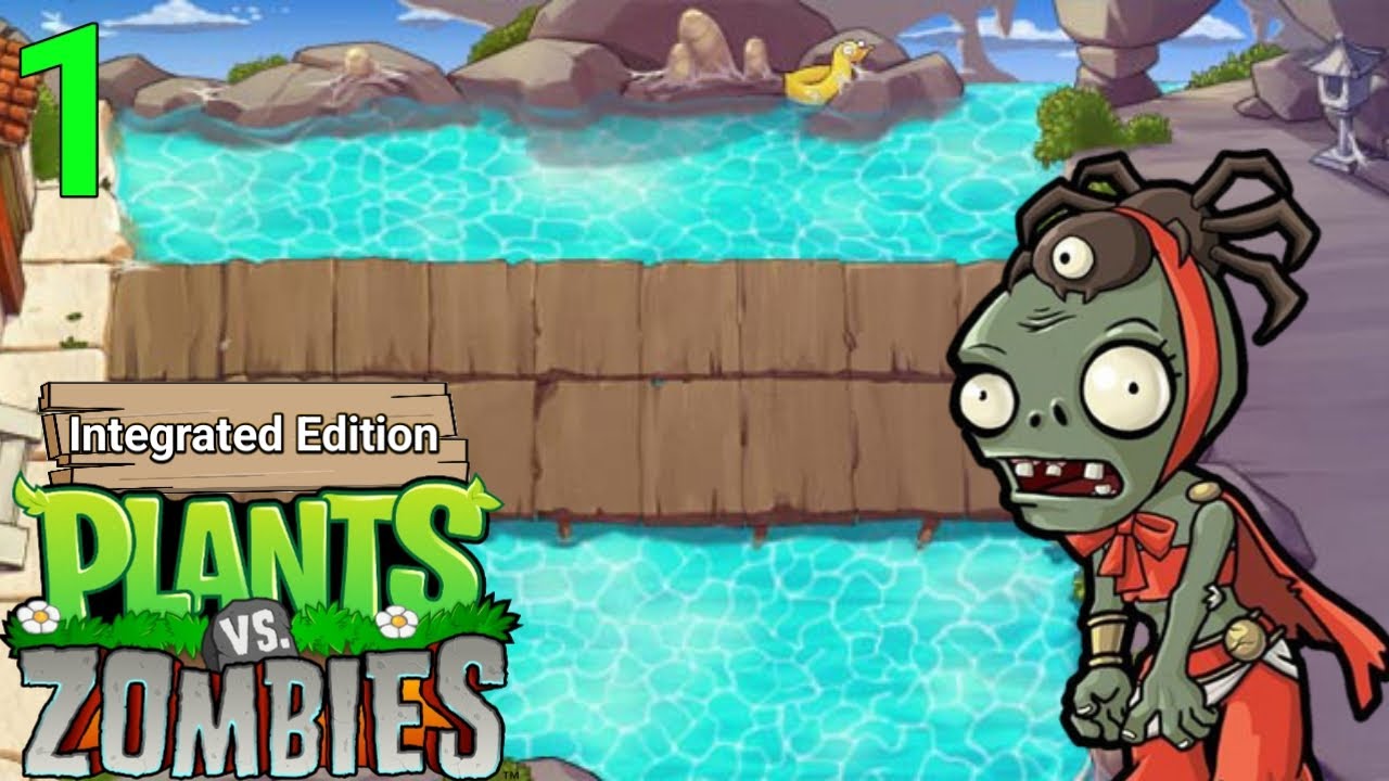 Plants vs Zombies Integrated Edition Part 1 - War of the Spider Woman ...