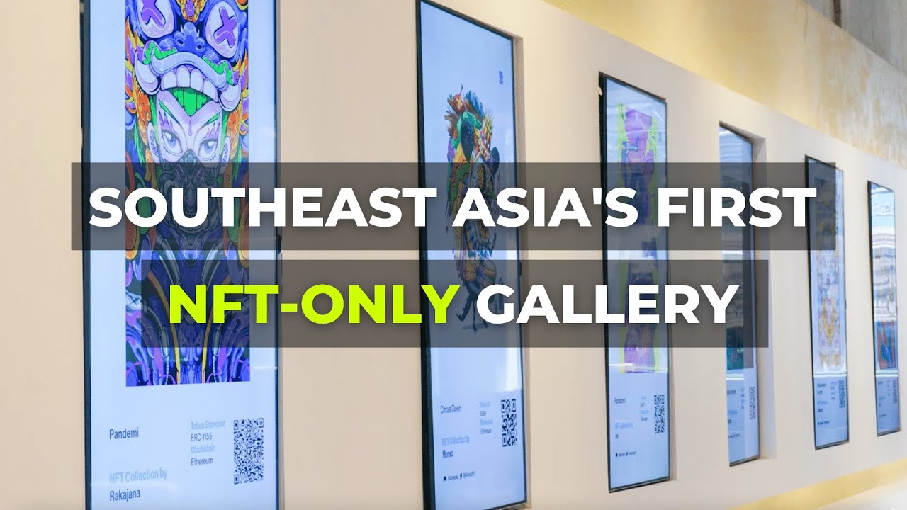 NFT BALI - Southeast Asia's first NFT-only Gallery - YouTube