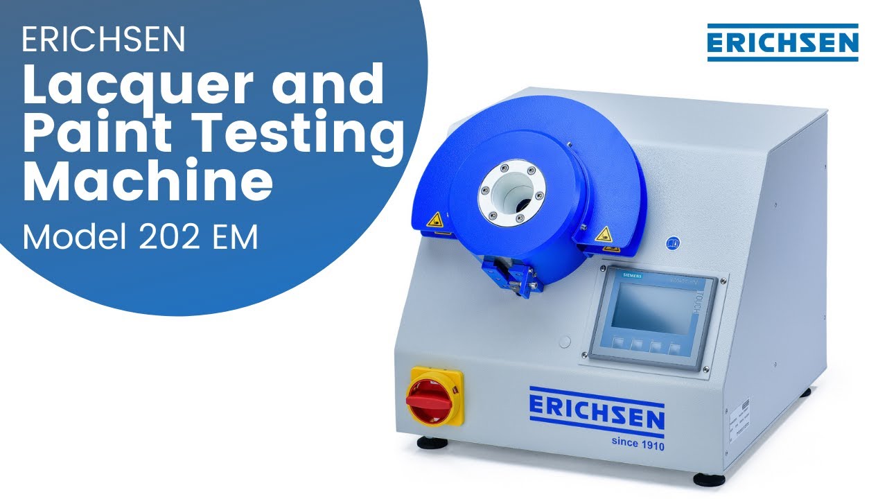 Lacquer and Paint Testing Machine 202 EM - YouTube
