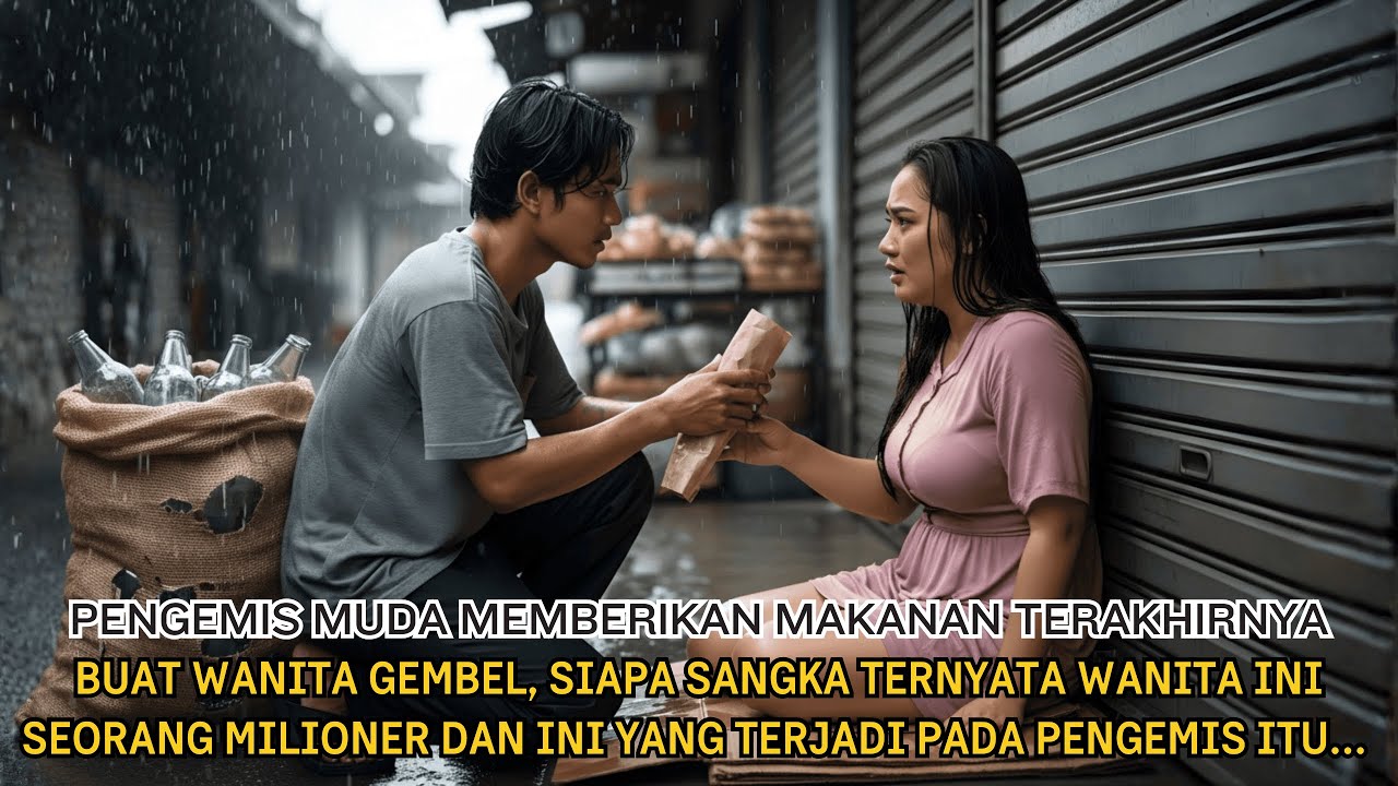 Pengemis Muda Berikan Makanan Terakhirnya Ke Wanita Gembel Tak Disangka ...