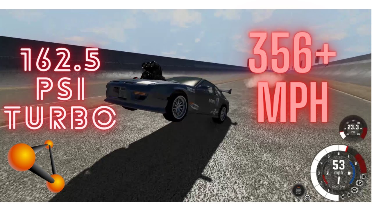 Extreme Powerful Car | 300+ MPH Top Speed | BeamNG DRIVE - YouTube