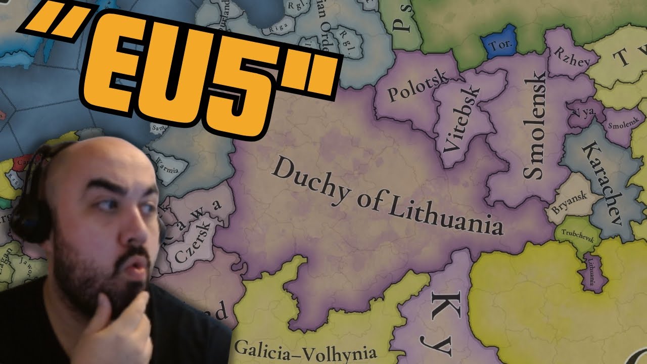 EU5 - First Look at Diplomatic Map Mode & Poland, Lithuania, and ...