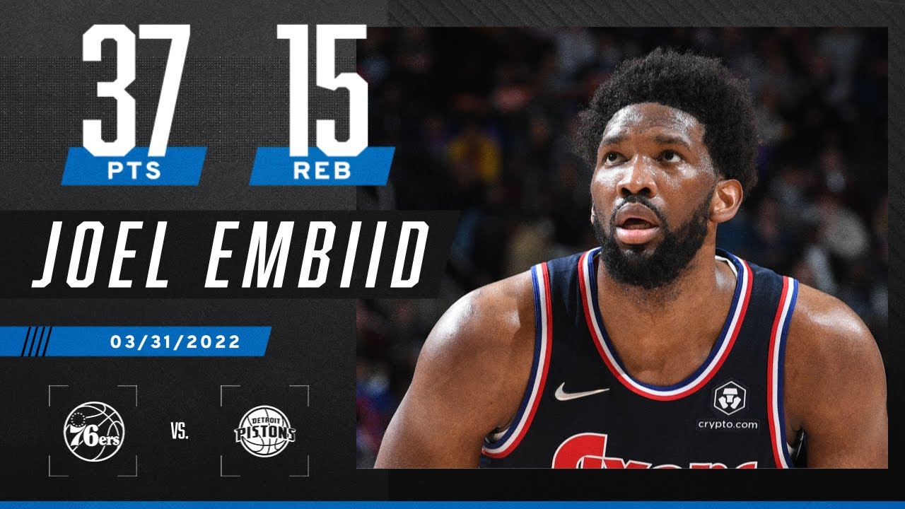 Joel Embiid’s MONSTER DOUBLE-DOUBLE not enough for 76ers to beat ...