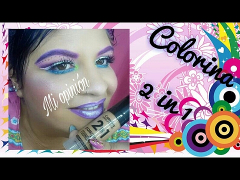 MI opinion y Demo Colorina Makeup Studio 2 in 1 Concealer y Foundation ...