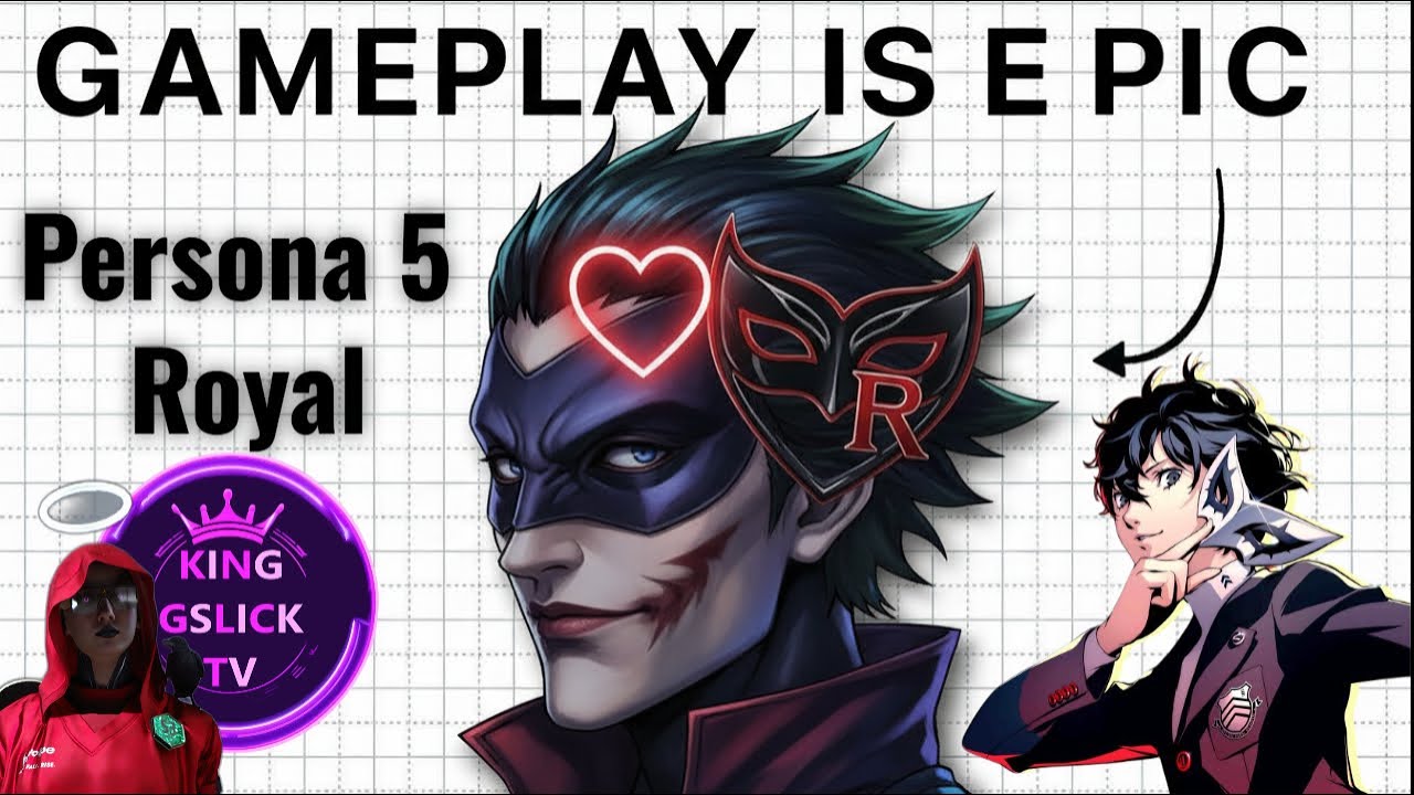 🫡 PERSONA 5 ROYAL EPIC GAMEPLAY | KING GSLICK TV | 60.5K SUBSCRIBERS ...