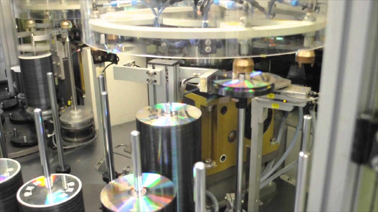 CD/DVD Printing - YouTube