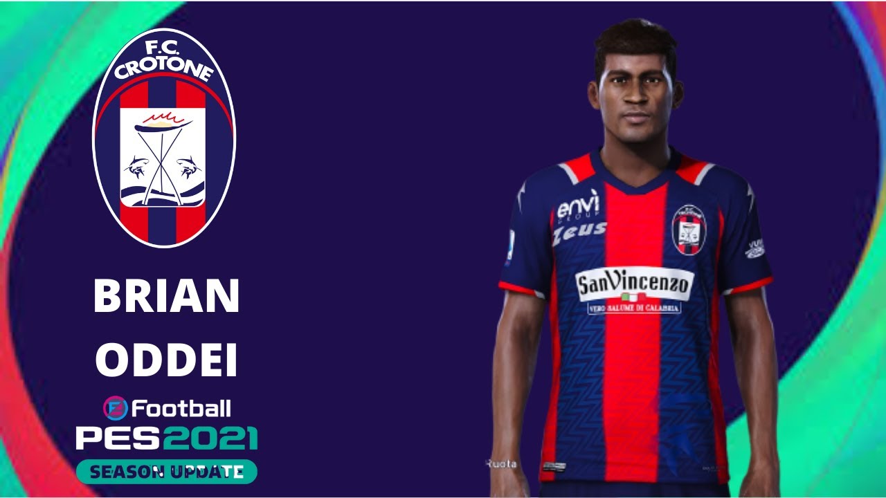 Brian Oddei Face & New Stats [ Crotone Calcio ] - PES 2020 | PES 2021 ...