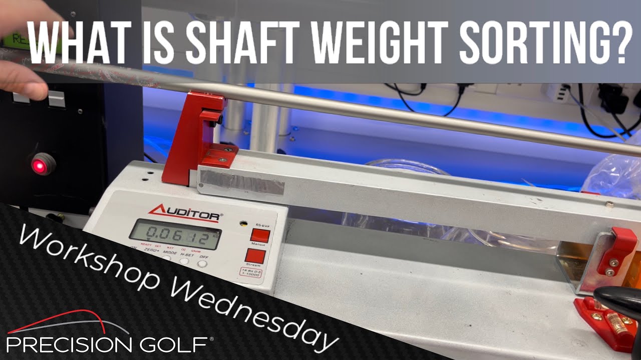 What is SHAFT WEIGHT sorting? - YouTube